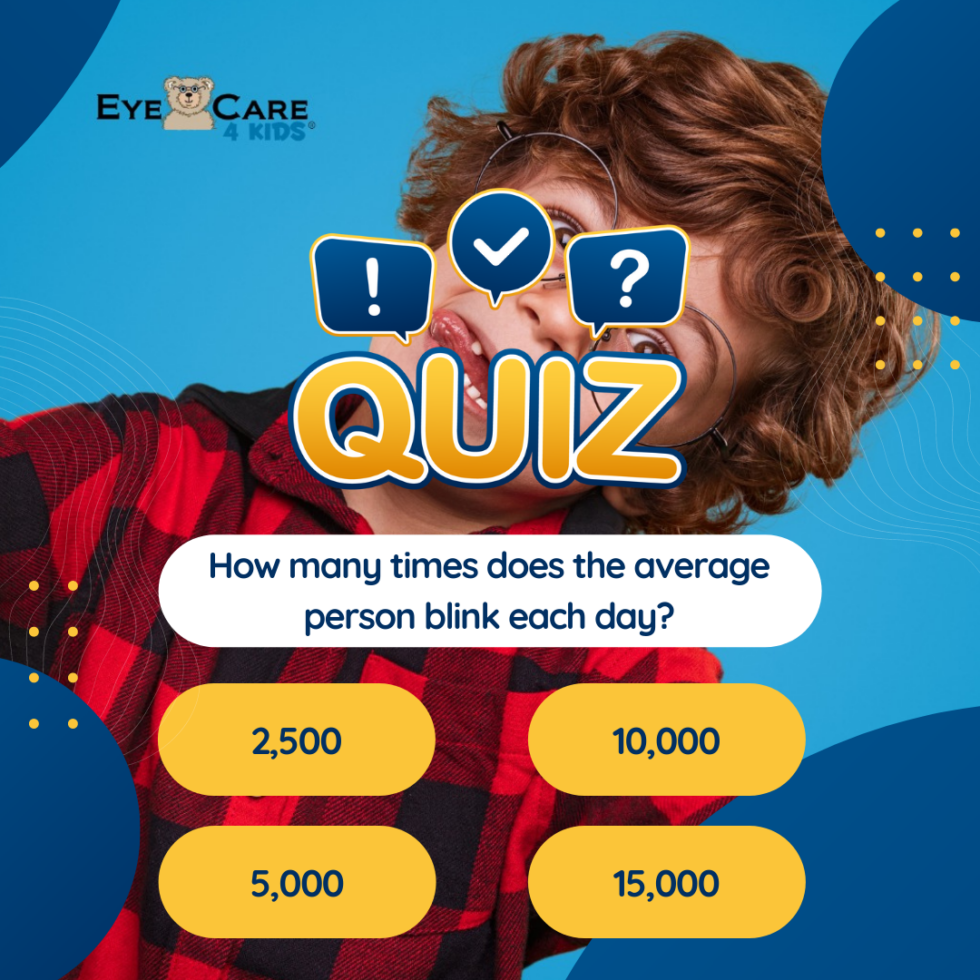 The average person blinks about 12 times per minute, so that’s ...